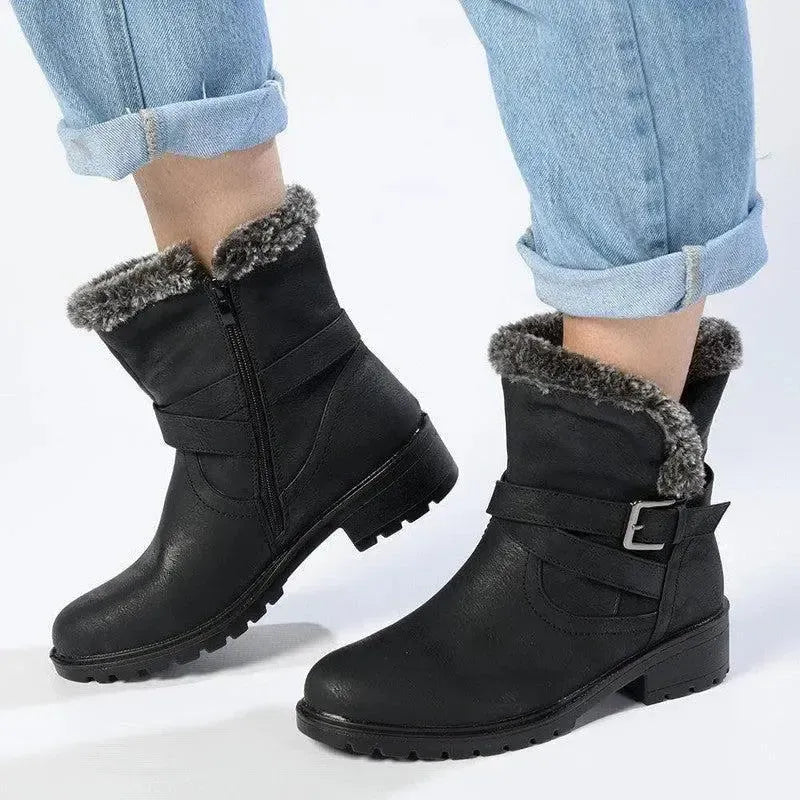 Madison Faith Ankle Boots - Black | Shoe Box Online Store