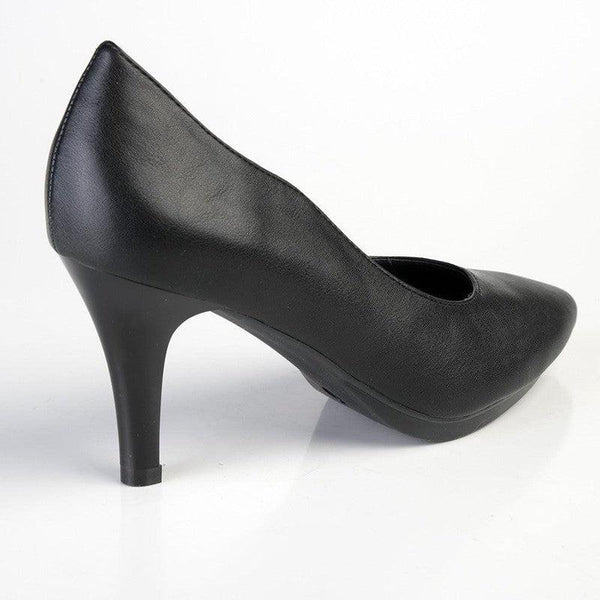 Soft Style Hush Puppies Phillipa Court Heel - Black | Shoe Box Online Store