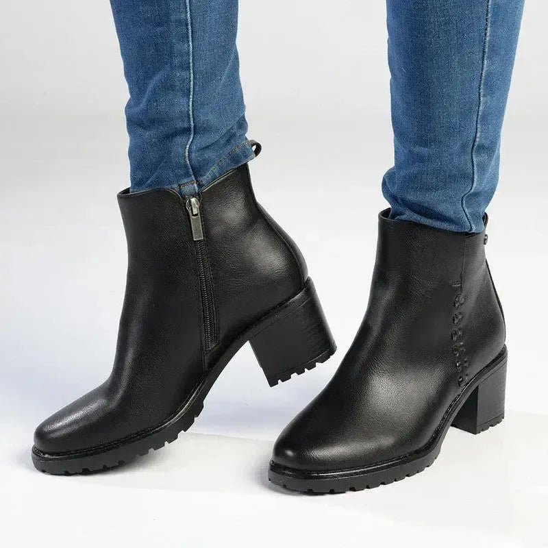 Soft Style by Hush Puppies Becka Ankle Boot - Black | Shoe Box Online Store