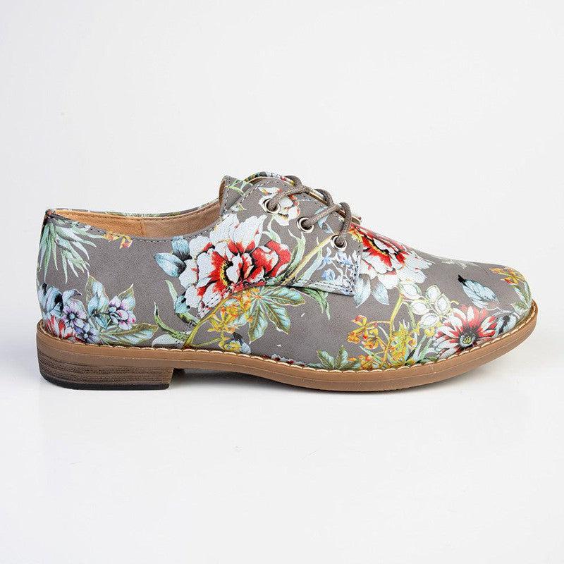 Soft Style by Hush Puppies Tyler Floral - Grey – Shoe Box™ Online Store