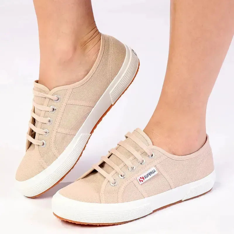Superga 2750 Cotu Classic Canvas Sneaker - Beige | Shoe Box Online Store