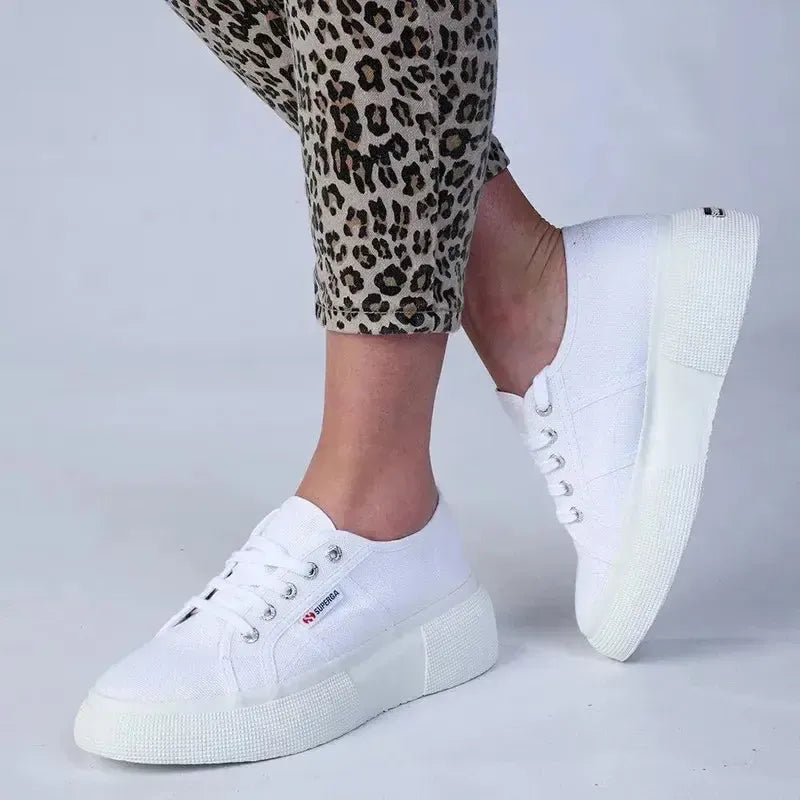 Superga Bubble Canvas Classic - White | Shoe Box Online Store
