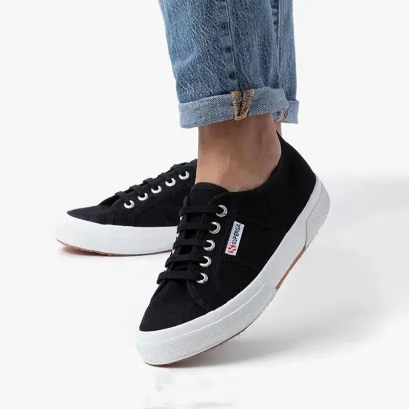 Superga Cotu 2750 Classic Canvas - Black/White | Shoe Box Online Store