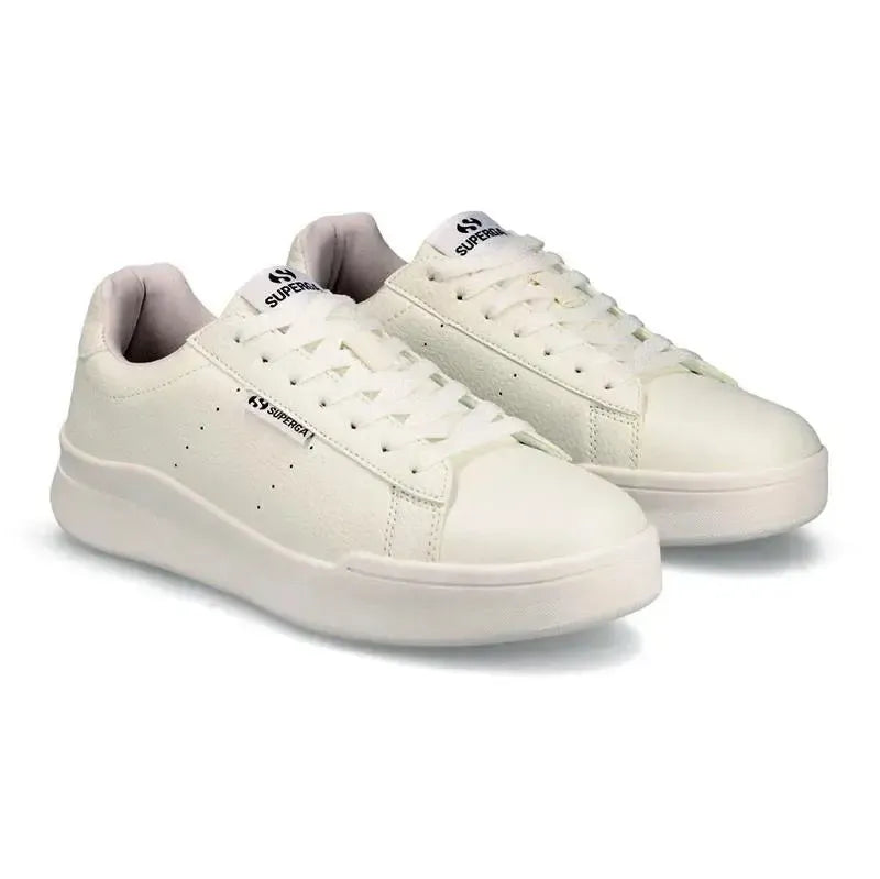 Superga Venus Platform Sneaker - Full White | Shoe Box Online Store